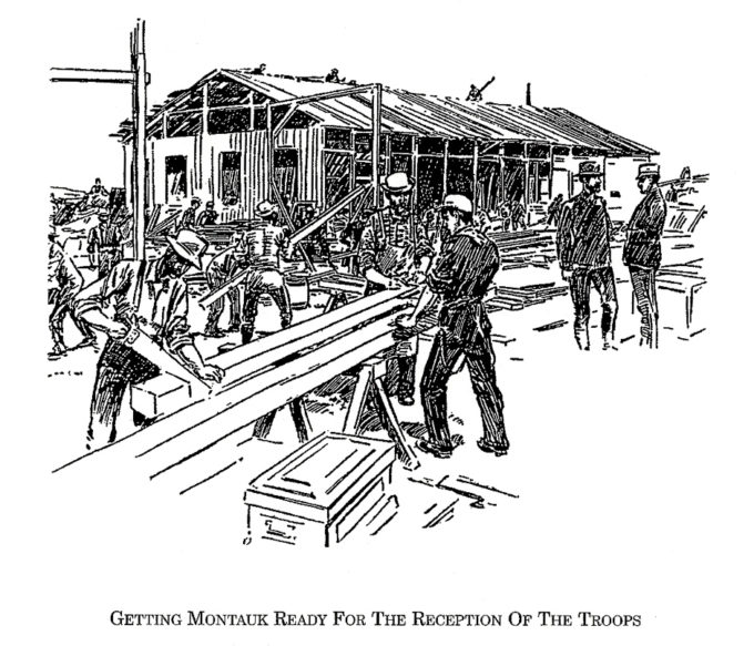 Camp Wikoff, Montauk, Quarantine Camp, 1898 / Illustrated – Art ...