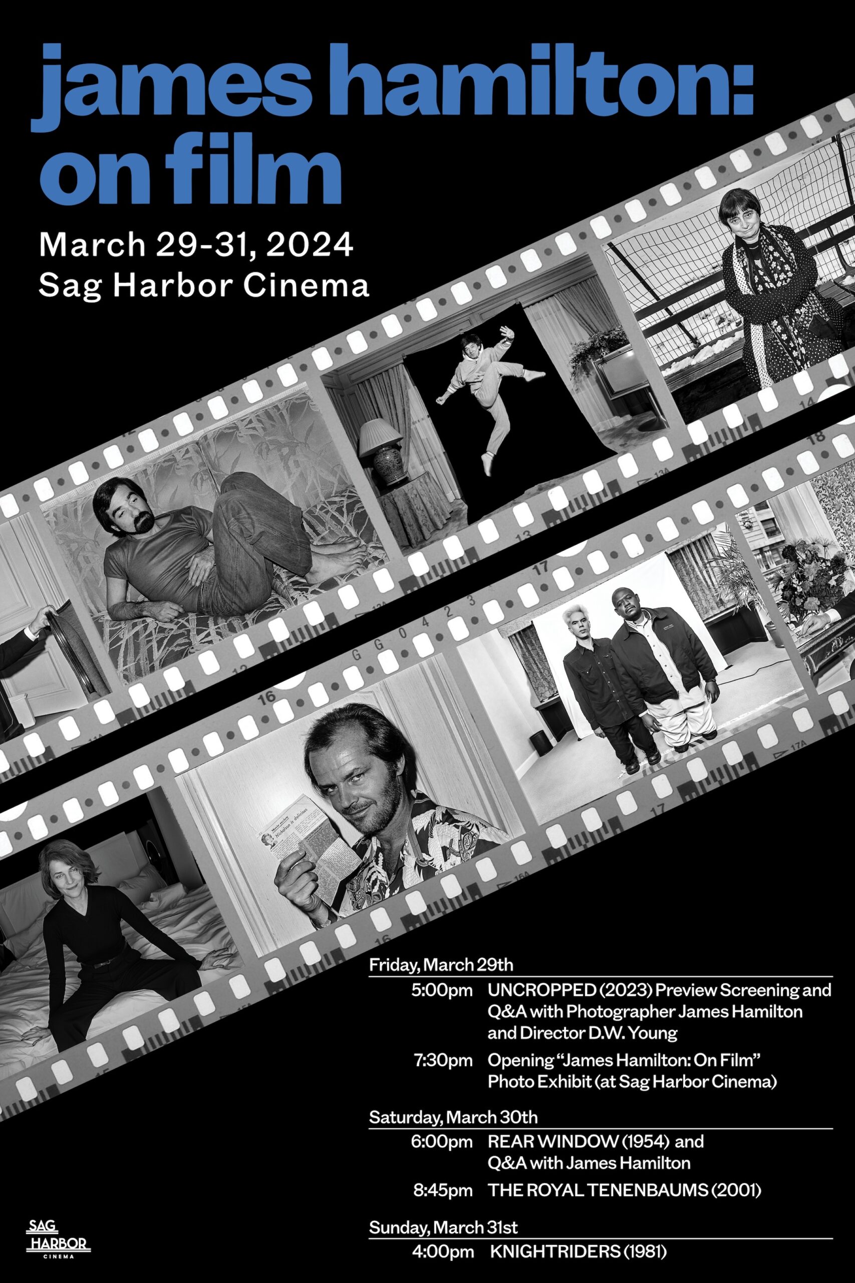 Sag Harbor Cinema x James Hamilton / Photo Exhibit, Screening of Young ...